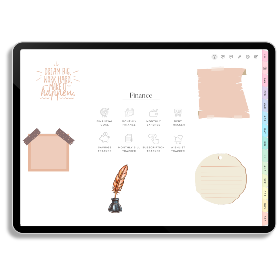 The Best Digital Planner 2025 for Tablet, Mobile and Desktop (iOS ...